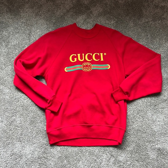 Tops | Bootleg 198s Gucci Sweatshirt | Poshmark